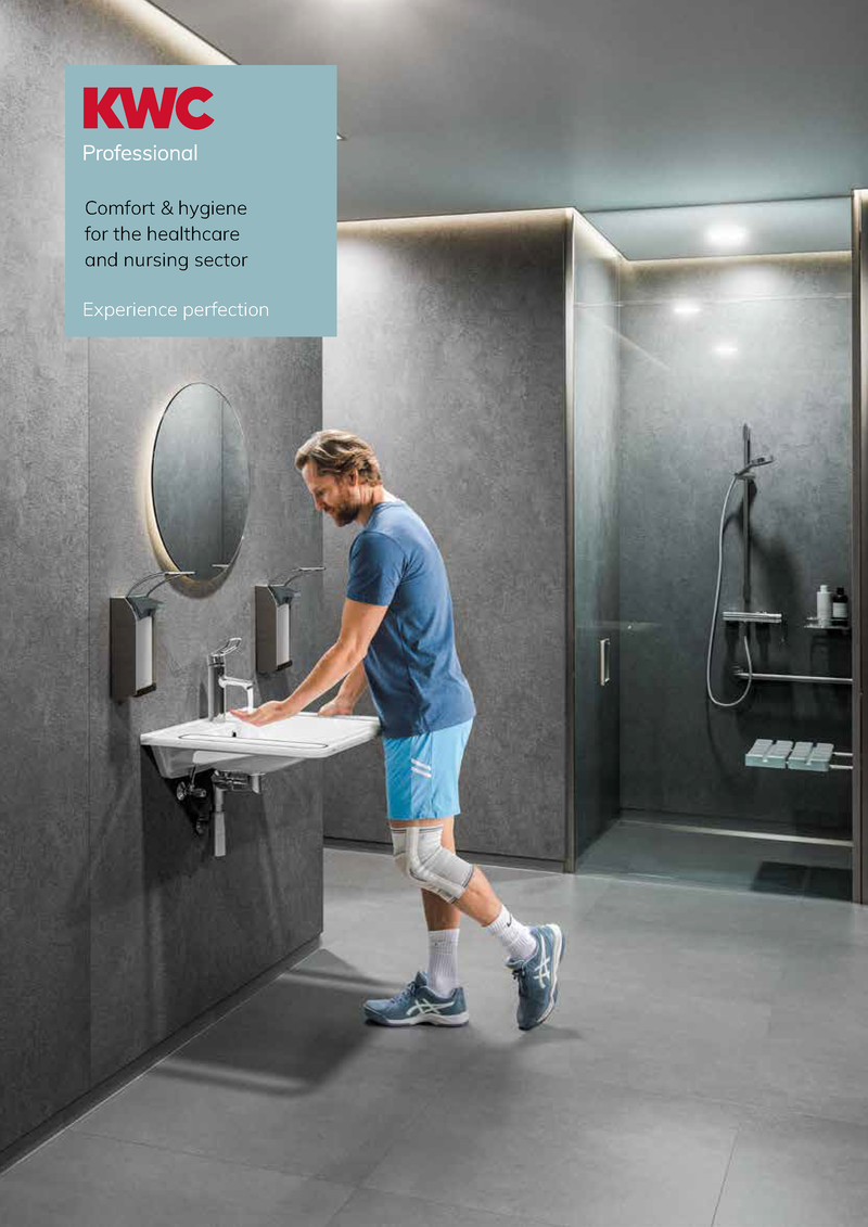 Healthcare - product solutions from KWC Professional